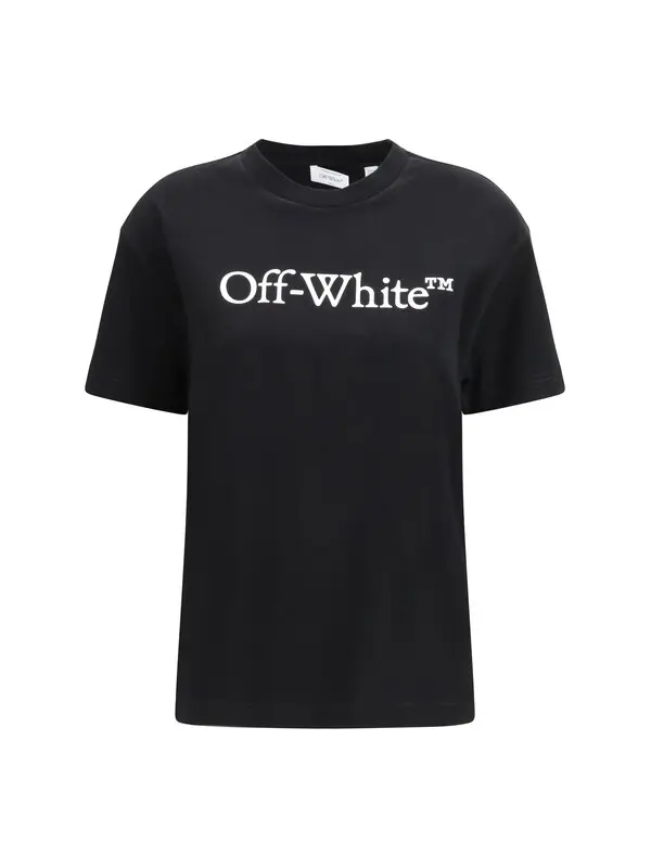 Off-White Big Logo Bookish T-shirt - Black