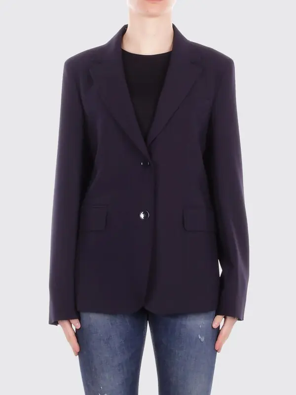 Max Mara Single-breasted Blazer - Blue