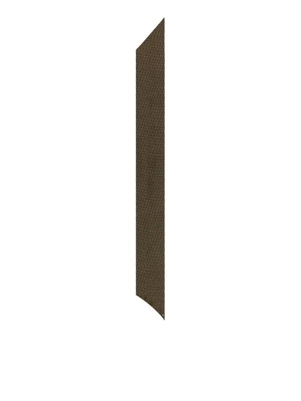 Saint Laurent Silk Twill Lavallière Scarf - Blue