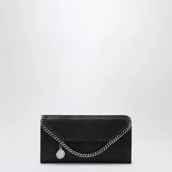 Stella McCartney Falabella Crossbody Wallet - Black