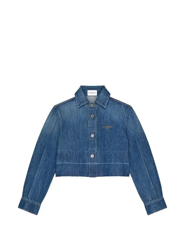 Givenchy Cotton Denim Jacket - Multicolor