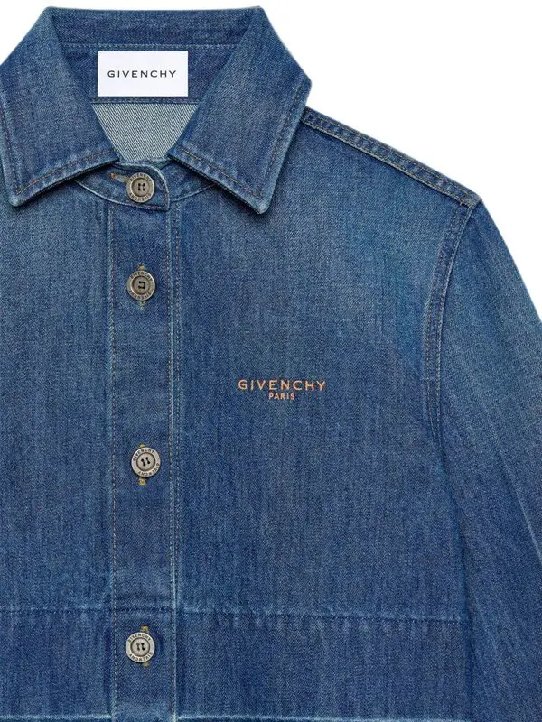 Givenchy Cotton Denim Jacket - Multicolor