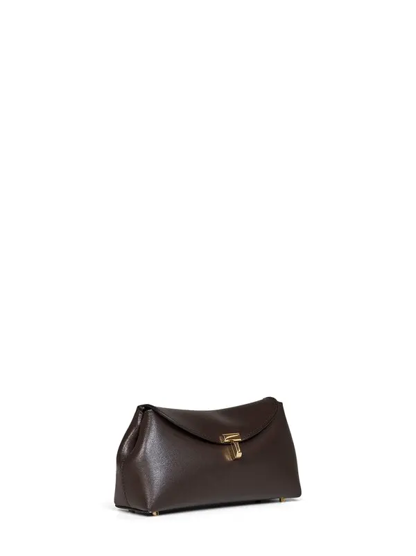 TOTEME Bark Mini T-lock Clutch Bag