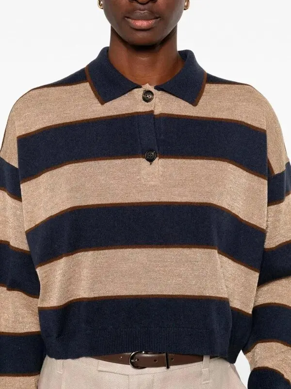 Brunello Cucinelli Polo Sweater - Multicolor
