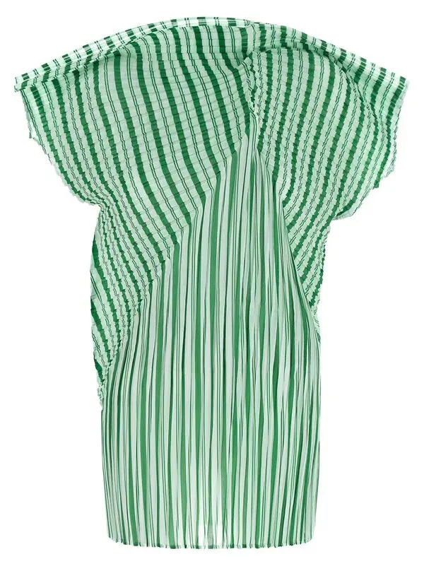 Issey Miyake Generic Stripes Top