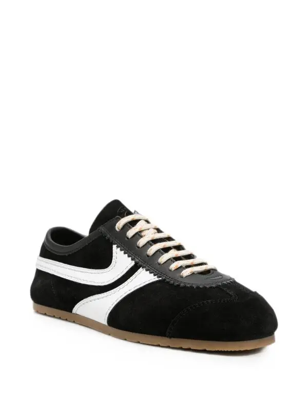 Dries Van Noten Suede Leather Sneakers - Multicolor