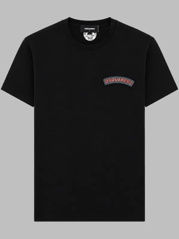 Dsquared2 T-shirt Con Logo - Black