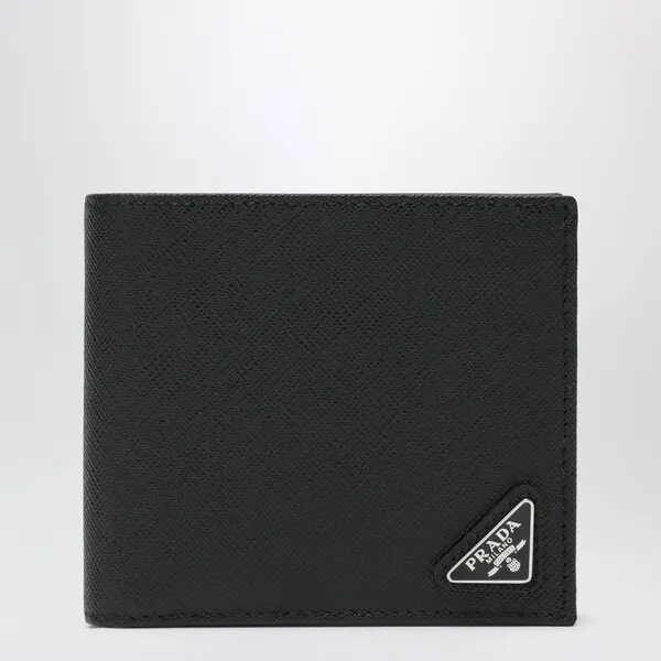 Prada Saffiano Wallet - Black