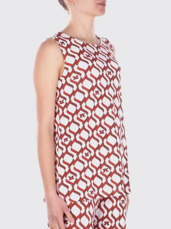 Max Mara Jersey Trousers With Graphic Print By