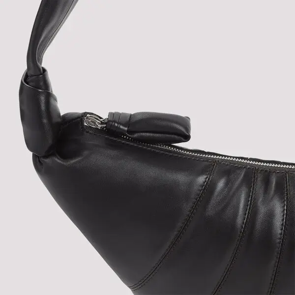 LEMAIRE Leather Medium Croissant Bag - Brown