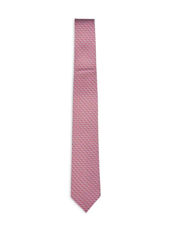 FERRAGAMO Silk Twill Neck Ties - Multicolor