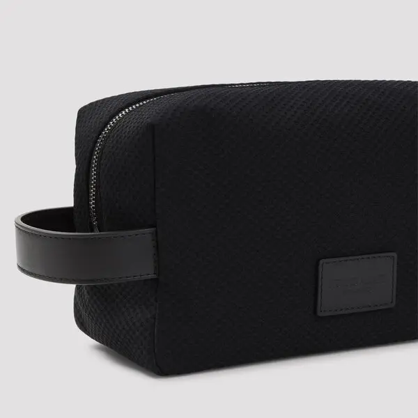 Giorgio Armani Mesh And Leather Beauty Case