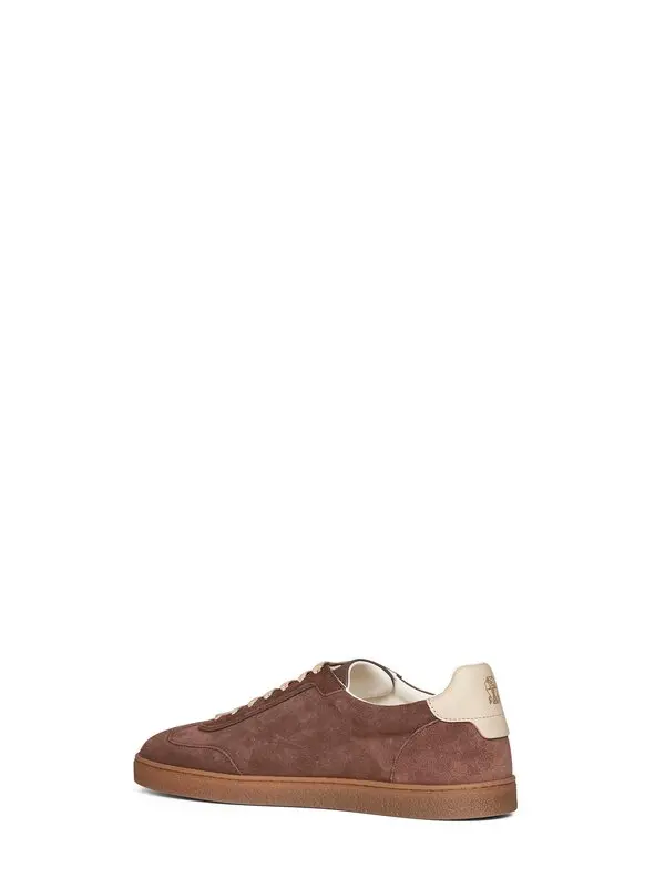 Brunello Cucinelli Mud Suede Sneakers