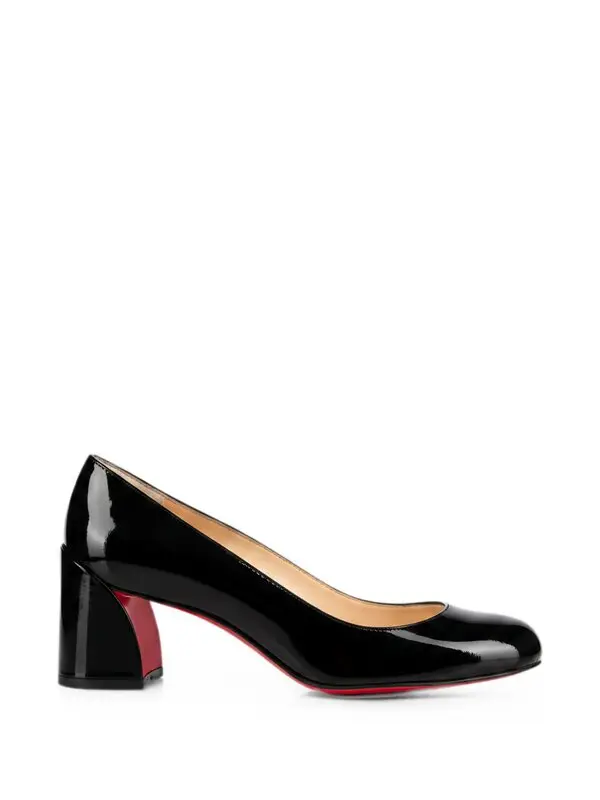 CHRISTIAN LOUBOUTIN Miss Jane Patent Leather Pumps - Multicolor