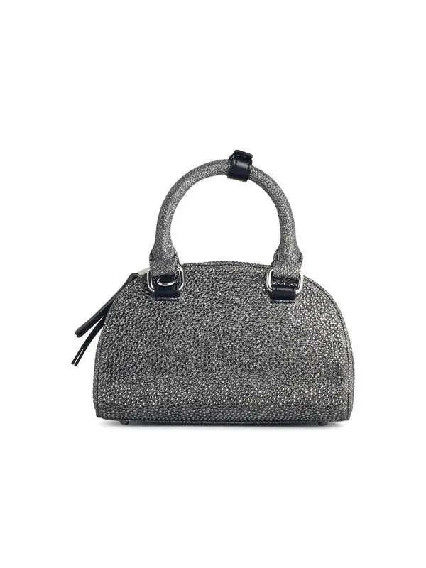 DIESEL® Dr. Dome Bowling Glitter Fabric Bag - Black