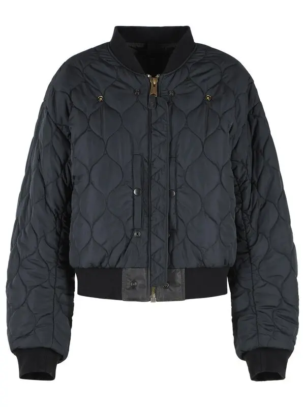 MAISON MARGIELA Polyamide Reversible Bomber Jacket - Gray