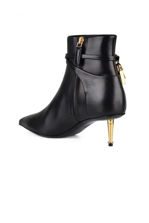 TOM FORD Padlock Leather Boots