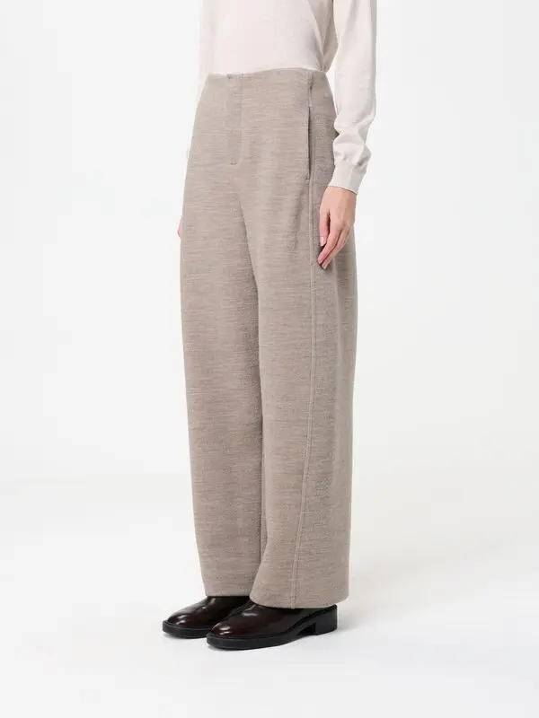 Max Mara Wide Leg Trousers - Cream