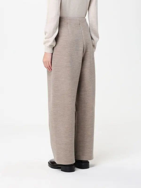 Max Mara Wide Leg Trousers - Cream