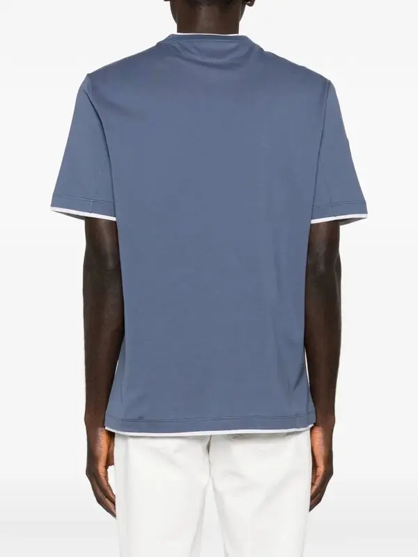 Brunello Cucinelli T-shirt With Faux-layering