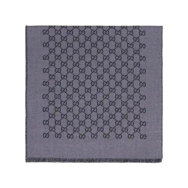Gucci Grey Scarves - Gray