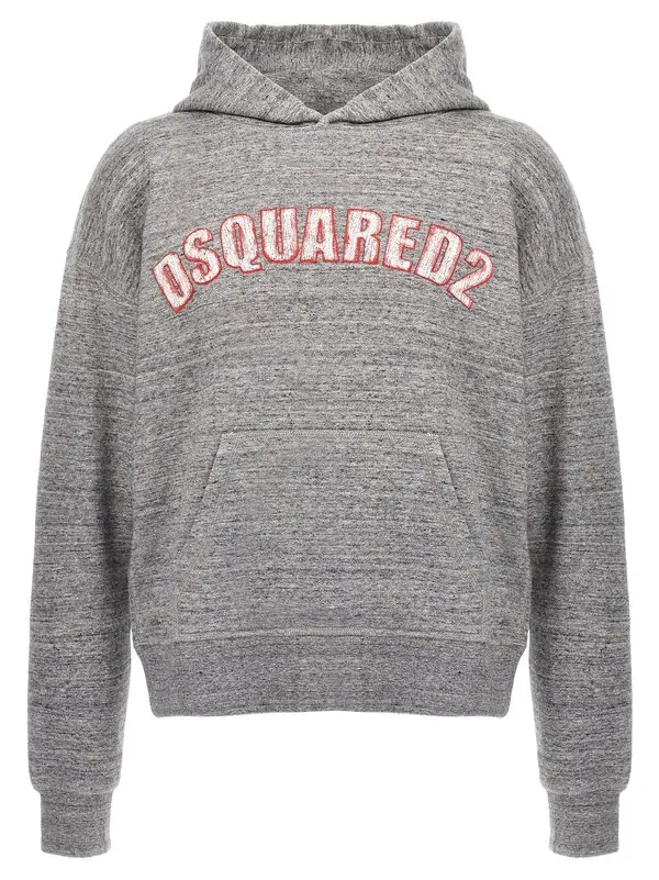 Dsquared2 Nyc Fit' Hoodie - Gray
