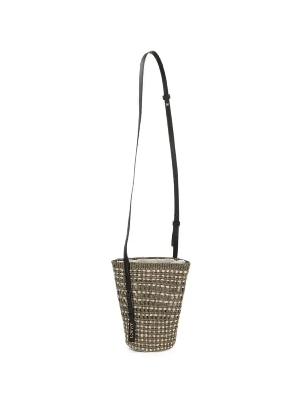 Loewe Braid Rafia Bucket Bag - Multicolor