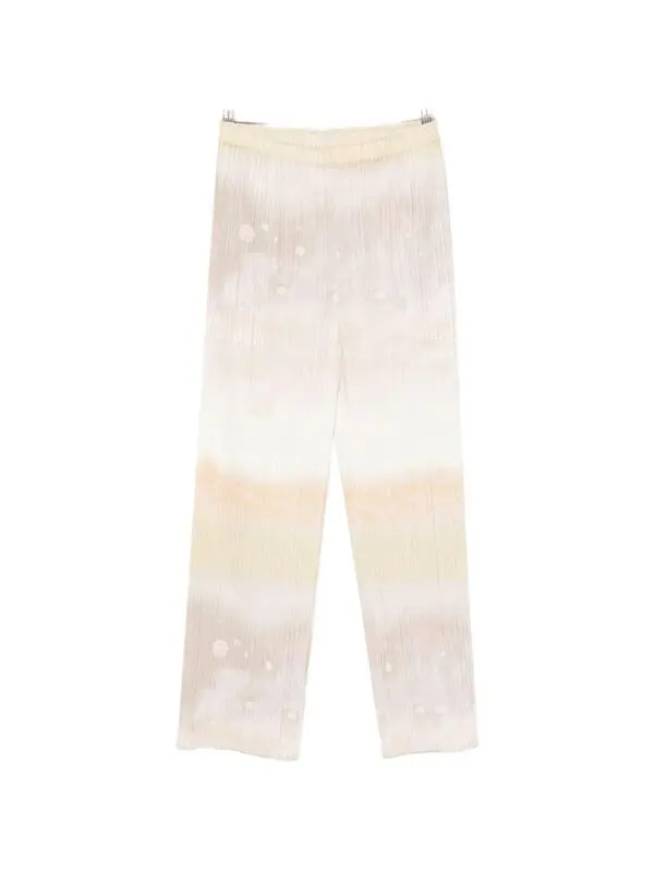 Issey Miyake Pleated Trousers - Multicolor