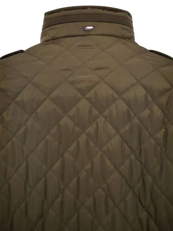 Herno Diamond Quilted Field Jacket - Multicolor