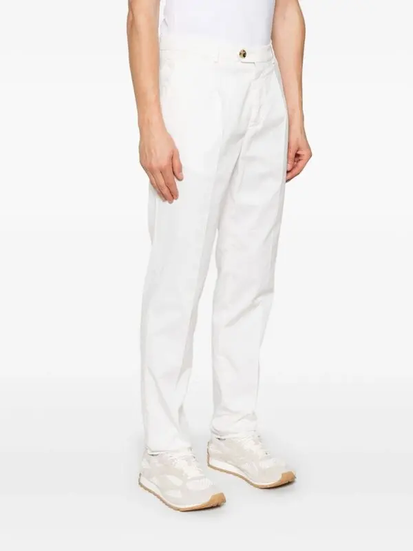 Brunello Cucinelli Garment-dyed Leisure Fit Pants - Multicolor