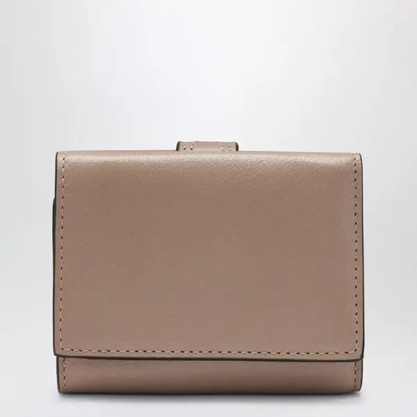 Chloé Mini Paddington Trifold Leather Wallet - Pink