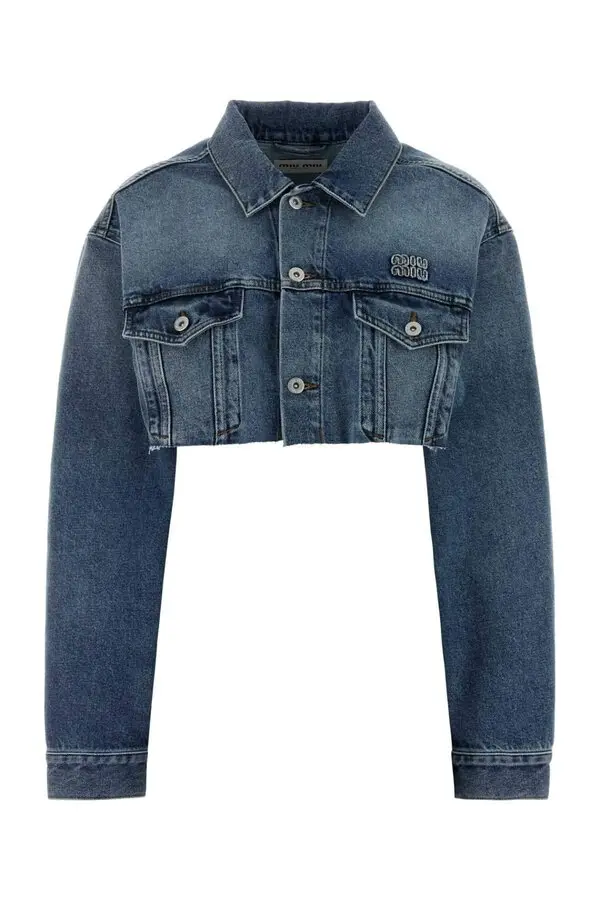 Miu Miu Denim Jacket - Blue