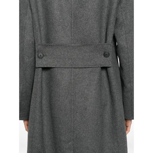 Victoria Beckham Double-breasted Wool Coat - Gray