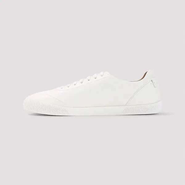 Giorgio Armani Leather Sneakers - White