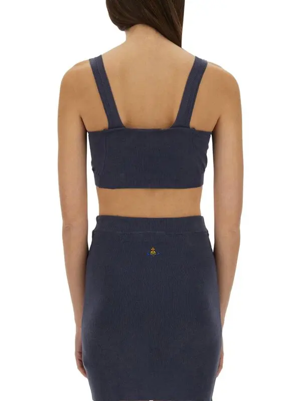 VIVIENNE WESTWOOD Top Bea Bra - Purple