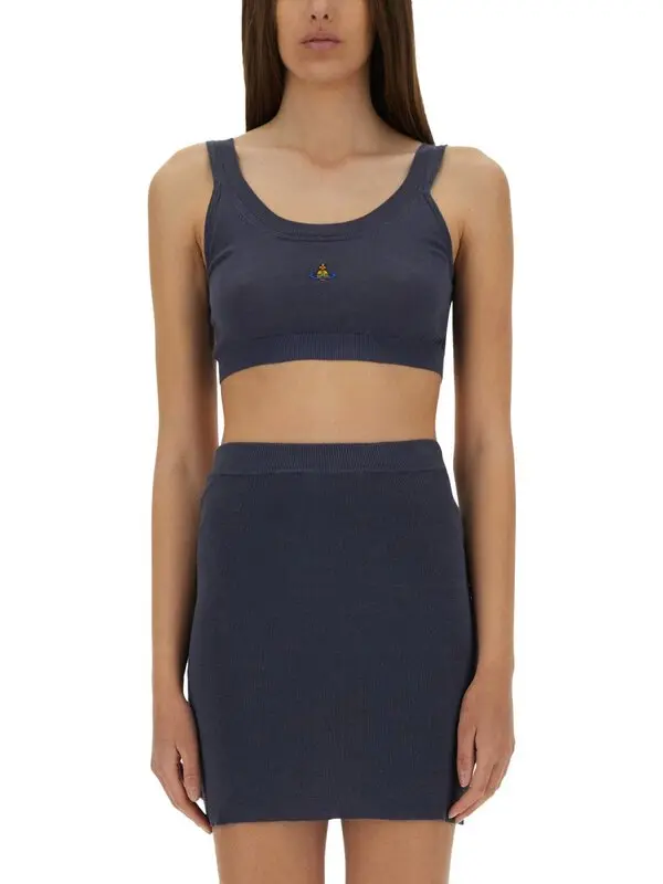 VIVIENNE WESTWOOD Top Bea Bra - Purple