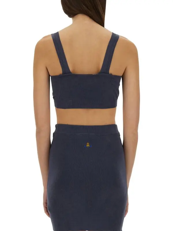 VIVIENNE WESTWOOD Top Bea Bra - Purple