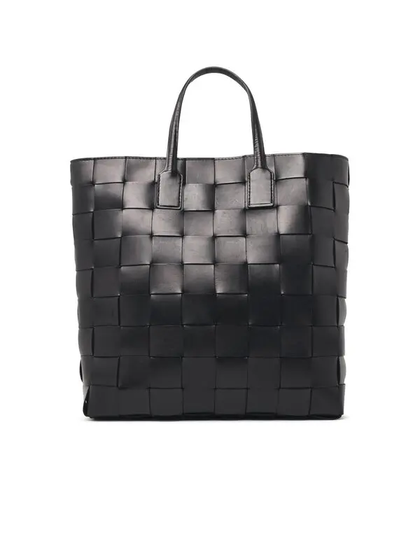 Dragon Diffusion Pino Leather Tote Bag - Black