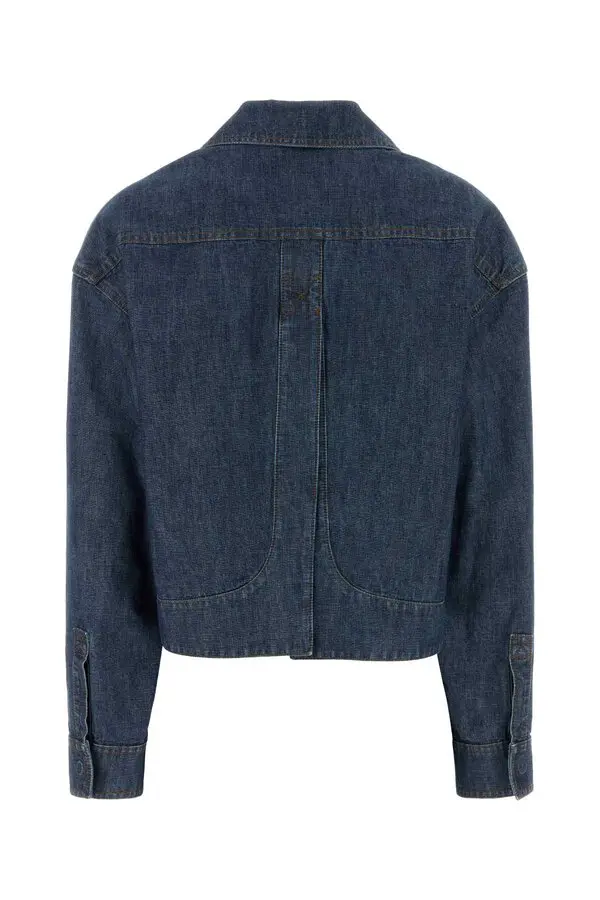 Fendi Cotton Denim Shirt - Blue