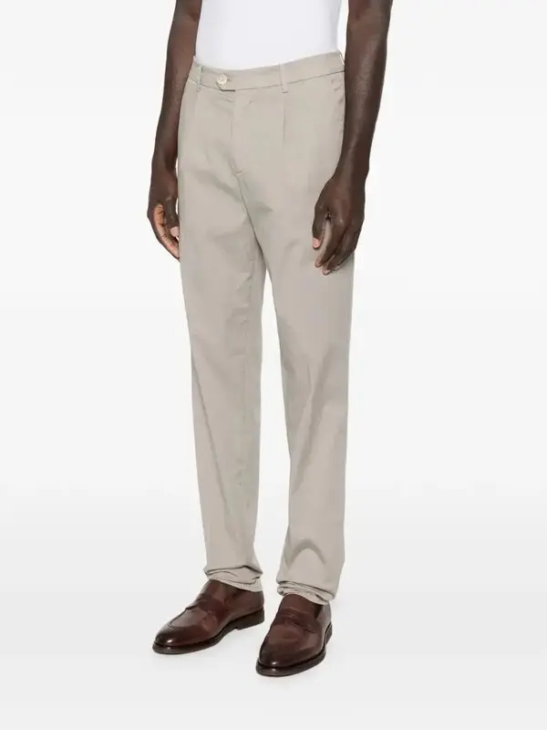 Brunello Cucinelli Garment-dyed Leisure Fit Pants - Multicolor