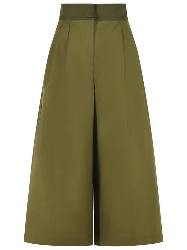 Zimmermann Cotton Culotte Pants - Green
