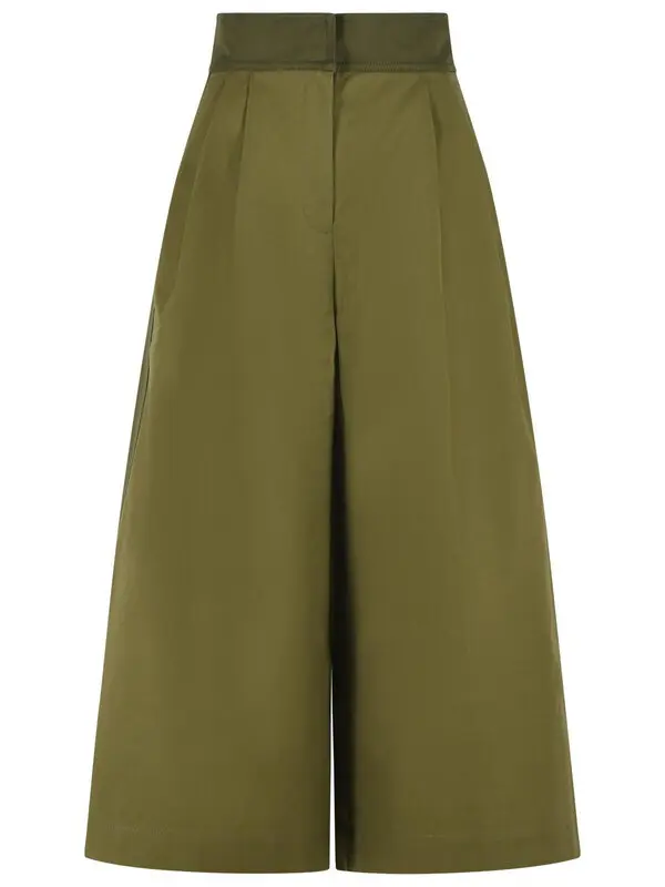 Zimmermann Cotton Culotte Pants - Green