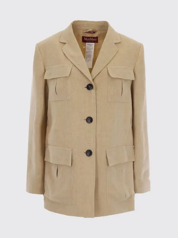 Max Mara Linen Jacket - Multicolor