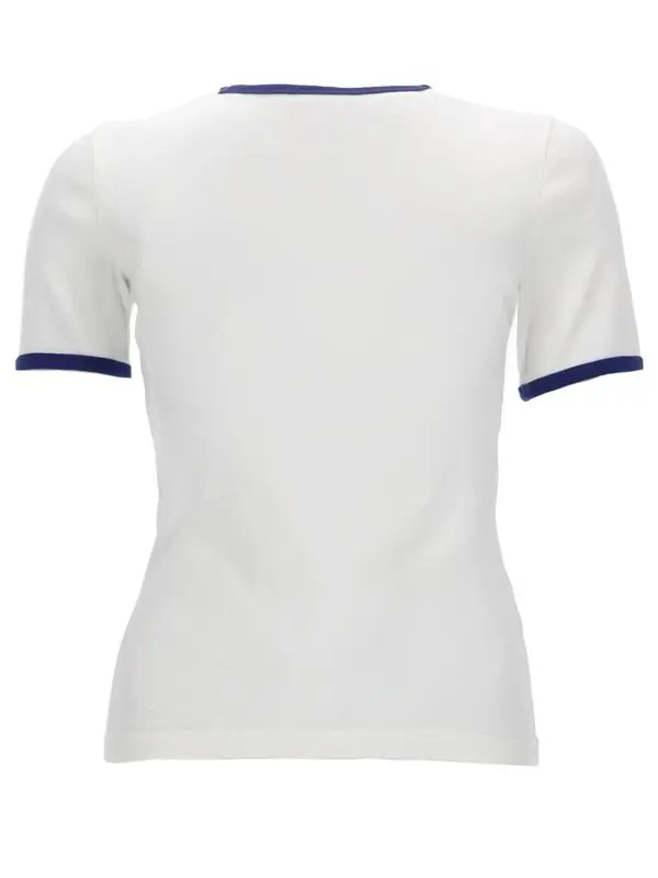 COURREGES Logo T-shirt - White