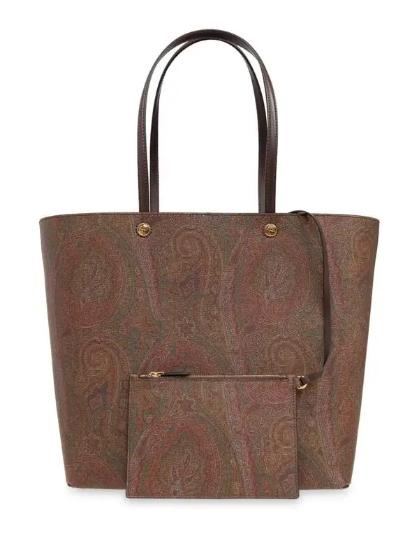 Etro Paisley Print Tote Bag