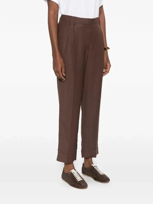 Brunello Cucinelli Viscose Tailored Trousers - Multicolor