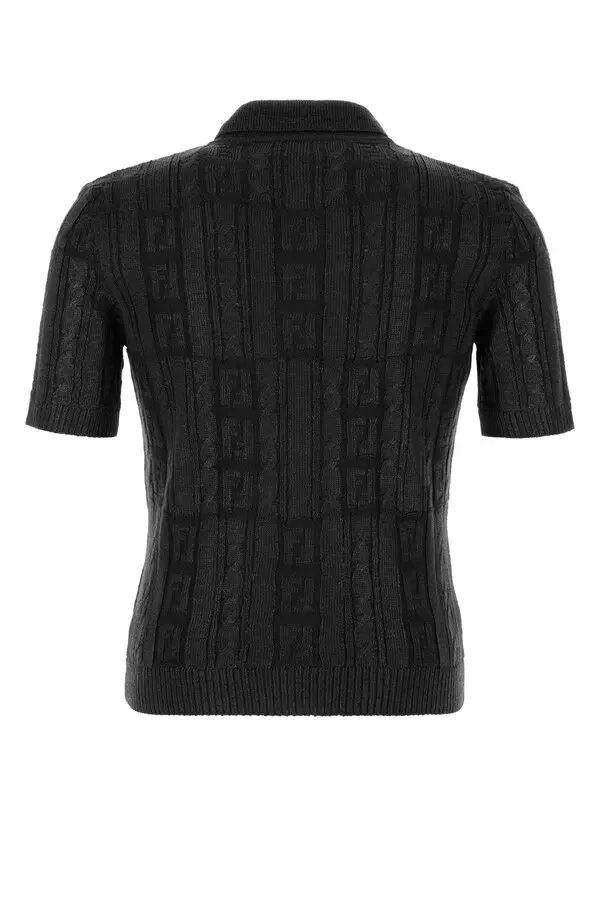 Fendi Wool Polo Shirt