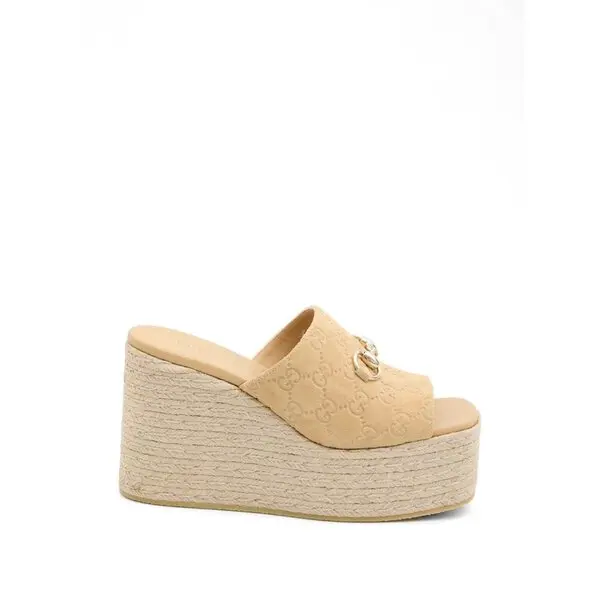 Gucci Neutrals Shoes - Cream