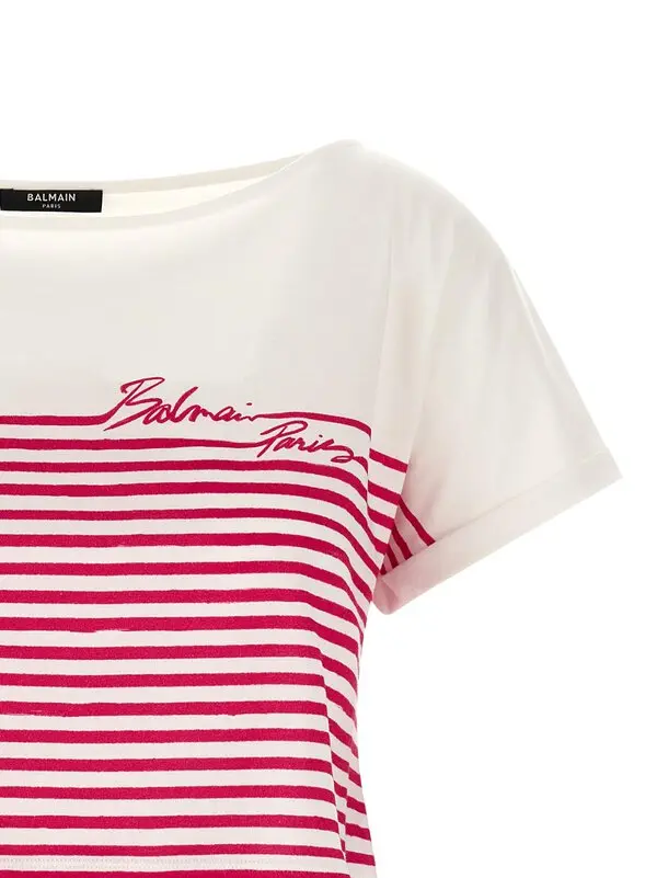 Balmain Marinière' T-shirt