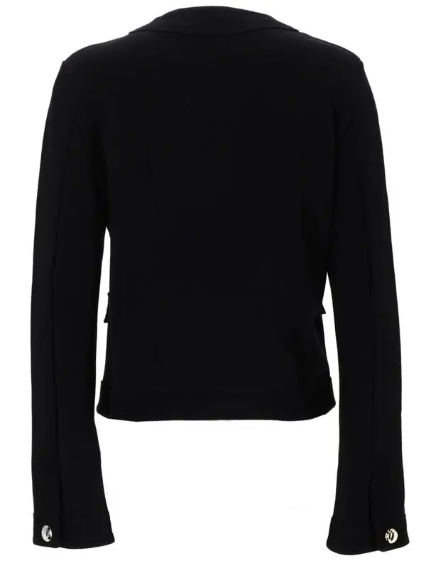 Moschino Button Detailed Cardigan - Black